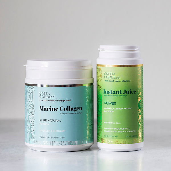Instant Juice | Vælg mellem 3 varianter Green Goddess juice pulver 🥕