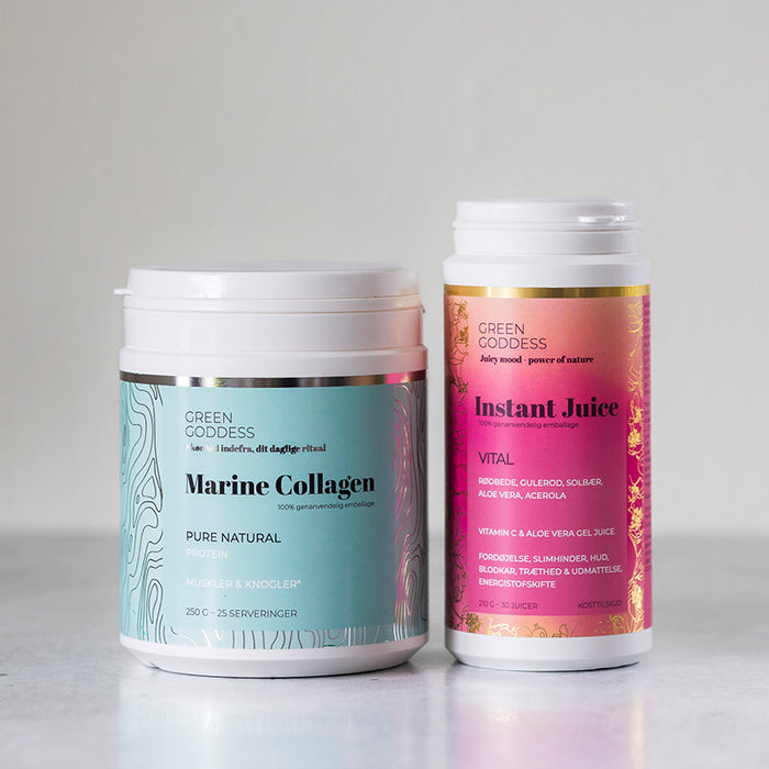 Instant Juice | Vælg mellem 3 varianter Green Goddess juice pulver 🥕