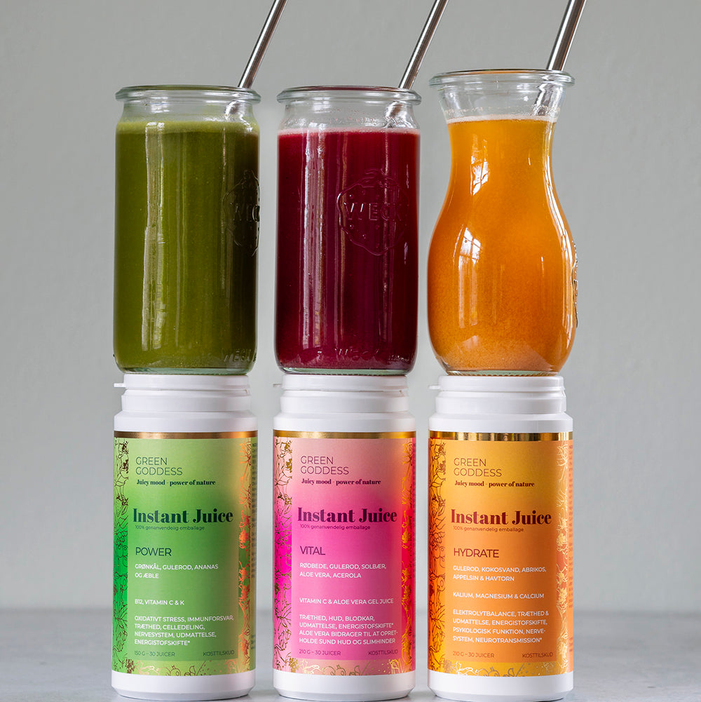 NY! HYDRATE, Instant Juice, 210 g – Green Goddess