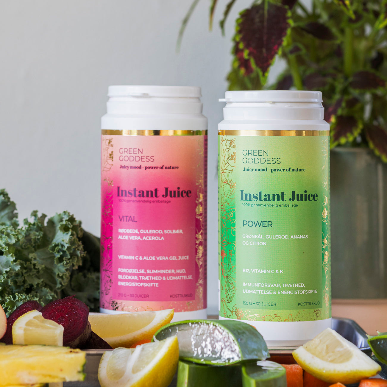 VITAL, Instant Juice, 210 g – Green Goddess